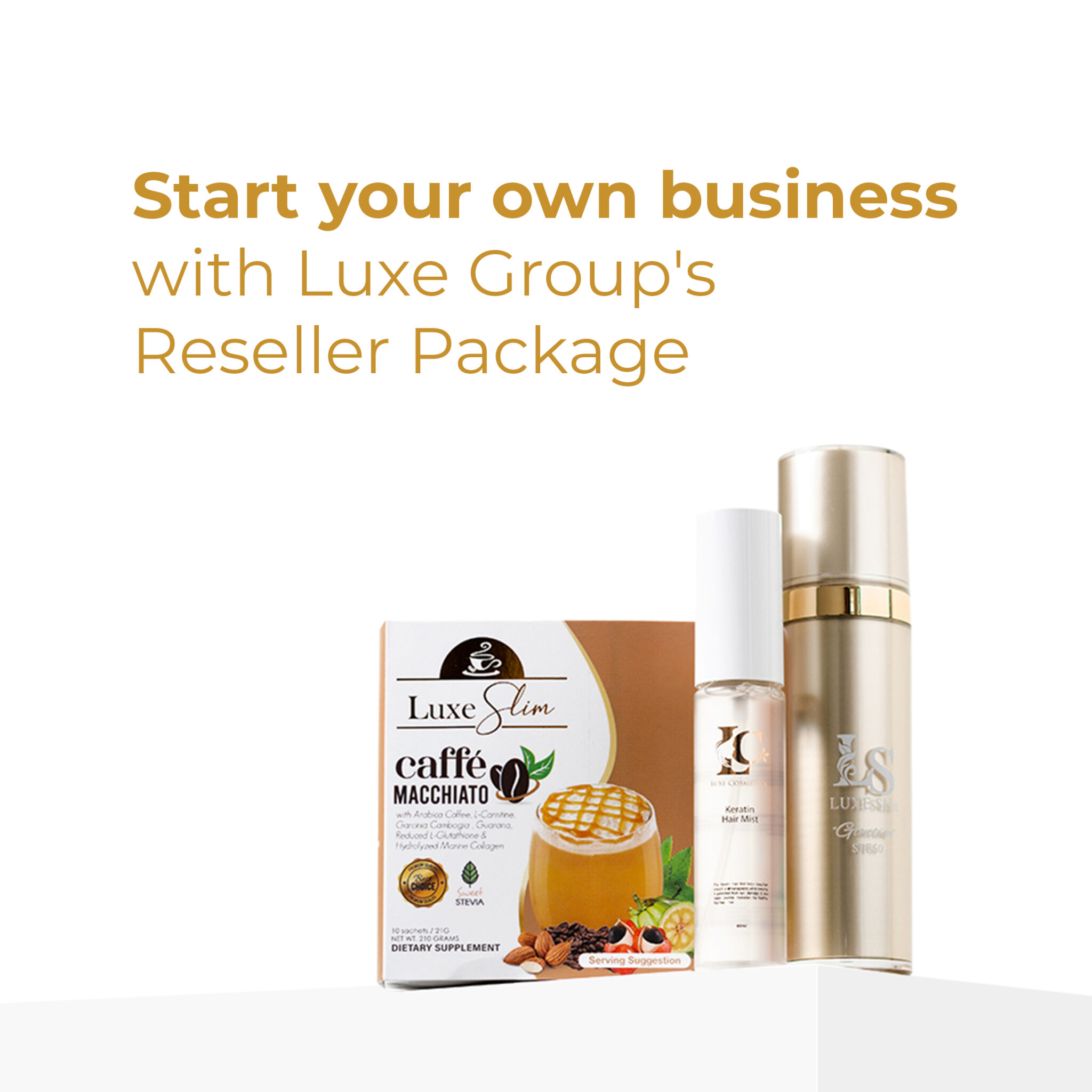 Luxe Beauty & Wellness Reseller Packages | Be a Reseller